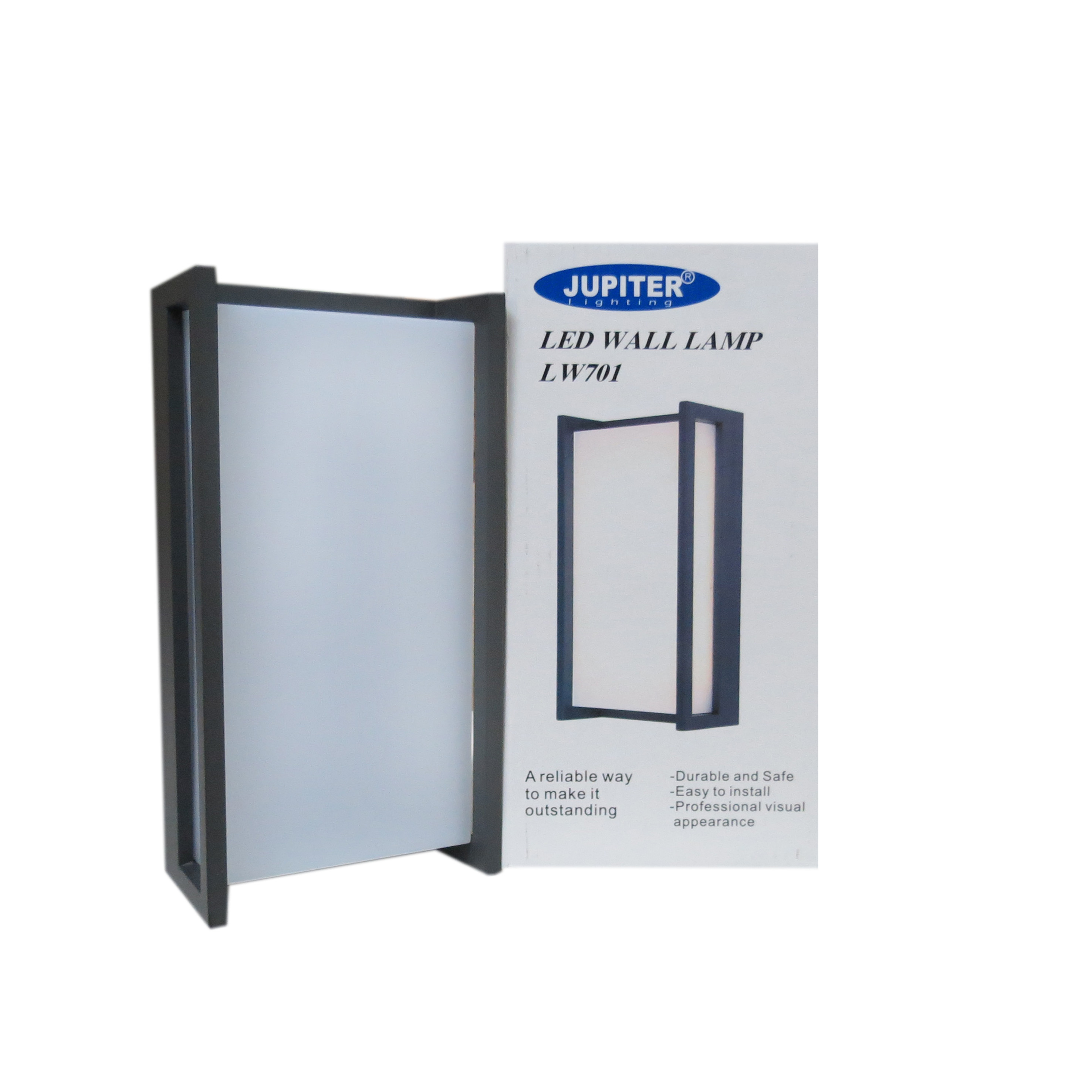 Jüpiter 3000K Bahçe Antrasit Led Bahçe Aplik LW701 - S - 1,916.67 TL + KDV