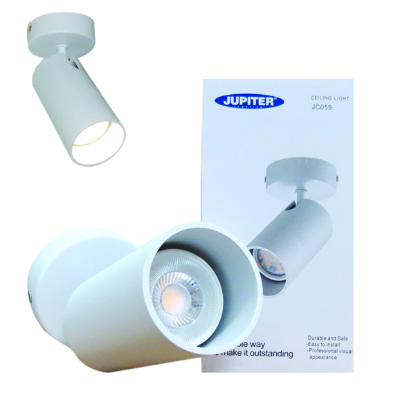 Jüpiter S.Ü. Beyaz Hareketli Spot JC059B - 354.17 TL + KDV